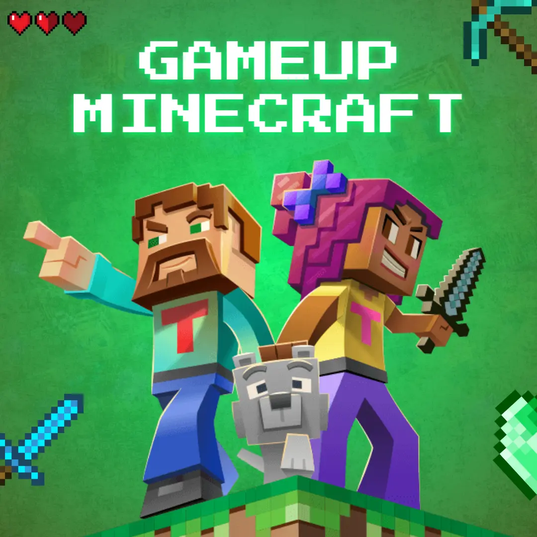 گیم‌ آپ (GameUp) سرور ماینکرافت ایرانی با انواع مود