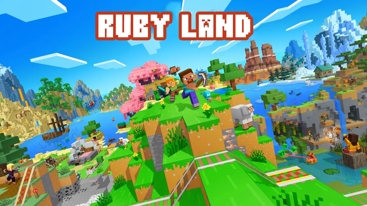 سرور ماینکرافت بدراک ادیشن روبی لند (RubyLand)